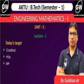 Power System -II-1 Unit -1 Lecure -1.pptx