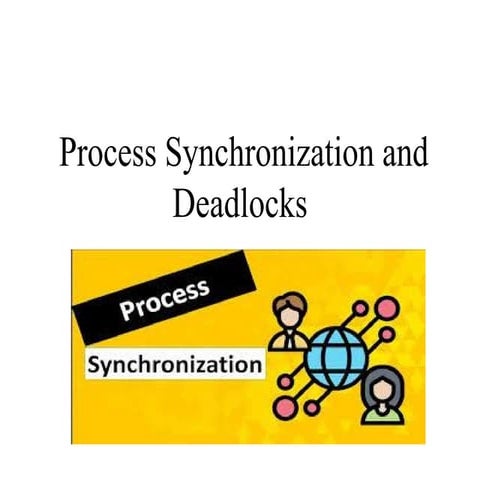 Process synchronization in Operating systems | PPT