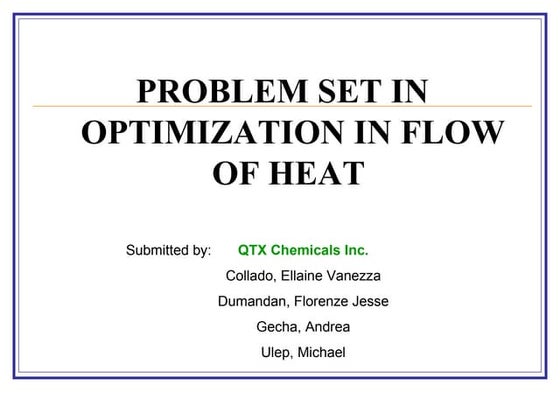 Heat and Mass Transfer Assignment | PDF