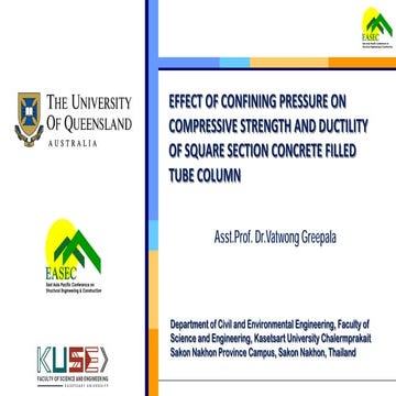 Concrete filled steel tubes | PPTX