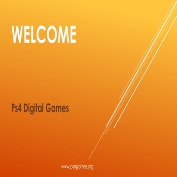 Ps4 Digital Games | PPTX
