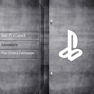 PS 4 launch | PDF