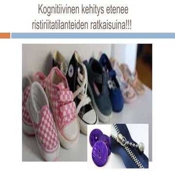 Ps9 tb kognitiiviset prosessit, esimerkkejä | PPTX