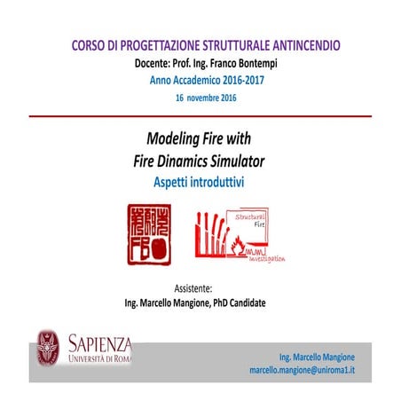 PSA 16-11-16 Modeling Fire with FDS | PDF