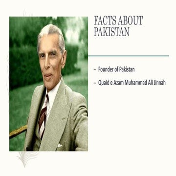 Important Facts About Pakistan | PPTX