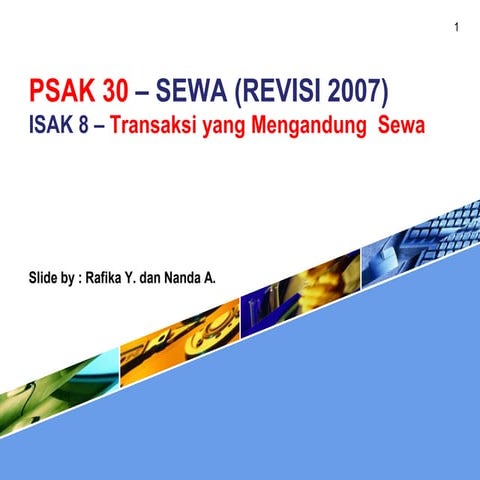 Psak 30-sewa-isak-8 | PPTX