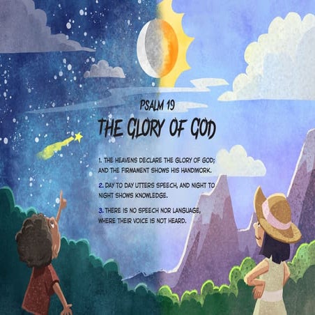 Psalm 19: The Glory of God | PDF