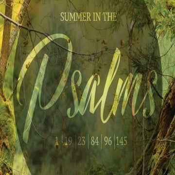 Psalm 84: Longing for the Presence of God | PPTX