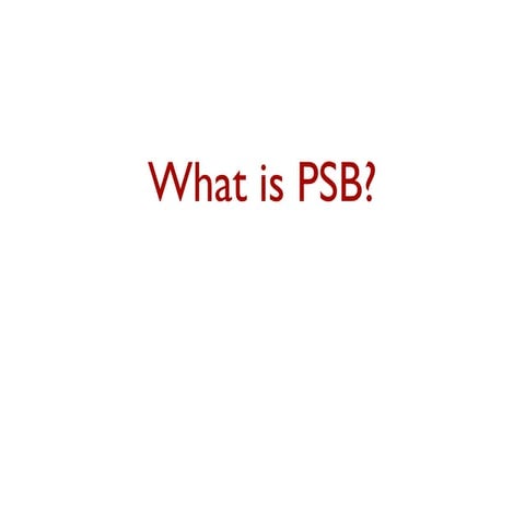 PSB | PPT