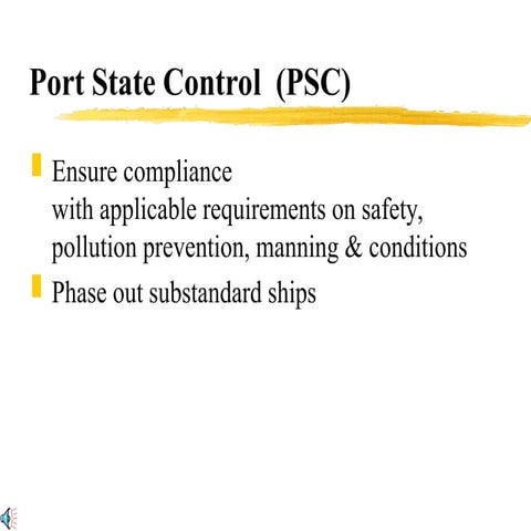 Port State Control Inspections Presentation.ppt