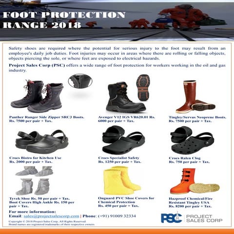 PSC Footwear 2018 | PDF