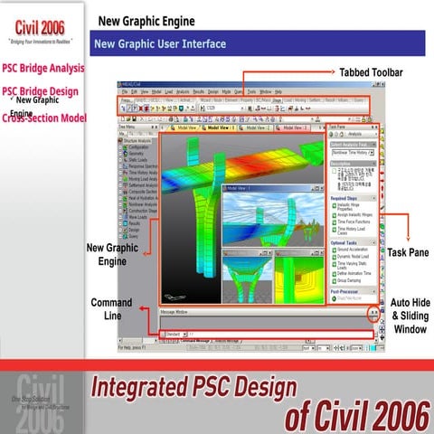 Intergrated Psc design for bridge for civil | PPT