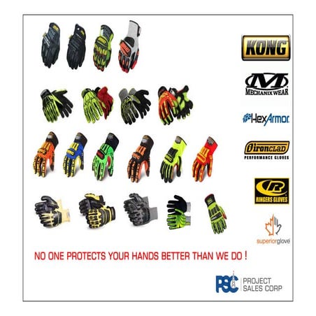 PSC Impact Glove Selection Guide 2016 | PPT