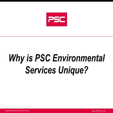 PSC Unique Strengths | PPT