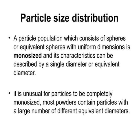 Understanding Your Particle Size Analyzer Results | PDF
