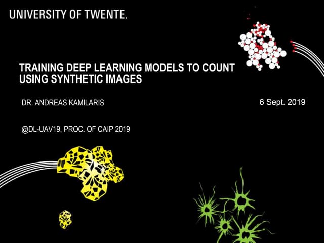 Training Deep Learning Models To Count Using Synthetic Images Ppt 5024