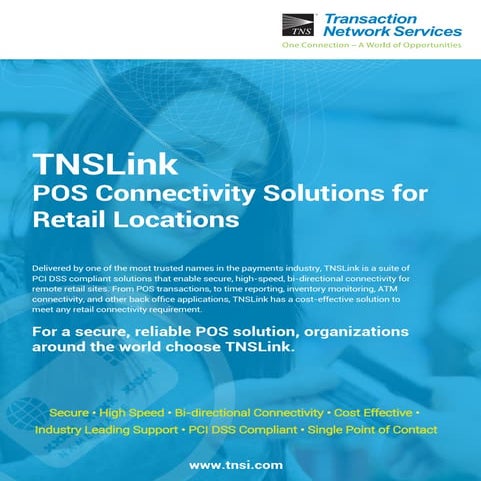 TNSLink for POS Connectivity Product Sheet | PDF