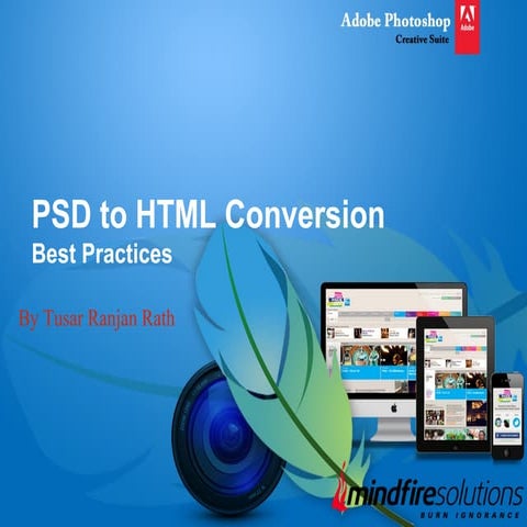 Psd to Html Conversion - Best Practices | PDF