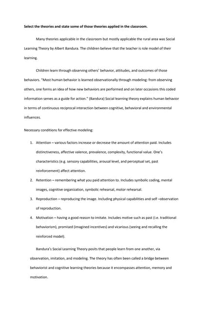 Social learning theory | PPT