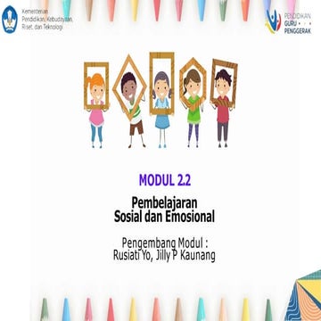Materi Pembelajaran Sosial Emosional untuk mengembangkan KSE .pptx