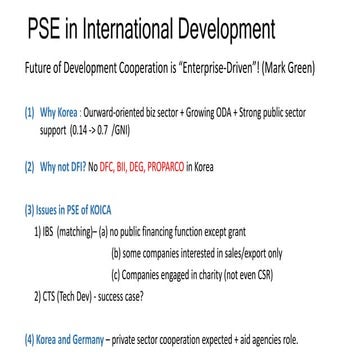 PSE in International Development.pptx