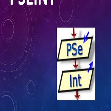 PSeInt para principiante en programacion | PPTX