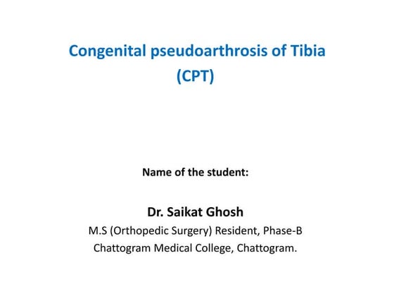 Proximal Fibular Osteotomy Chennai India Dr.A.K.Venkatachalam | PPT