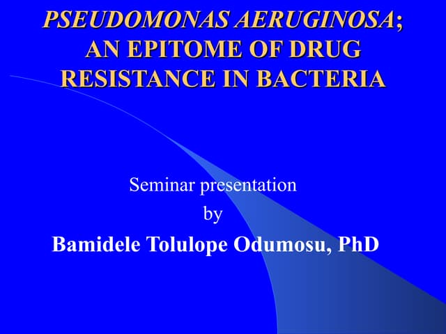 Bacterial diseases | PPTX