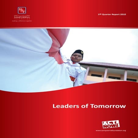 Putera Sampoerna Foundation Report Quarter 1 2010 | PDF
