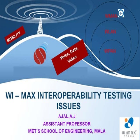 Interoperabilty And Conformance Testing | PPT