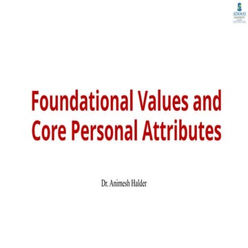 Foundational Values and Core Personal Attributes.pptx