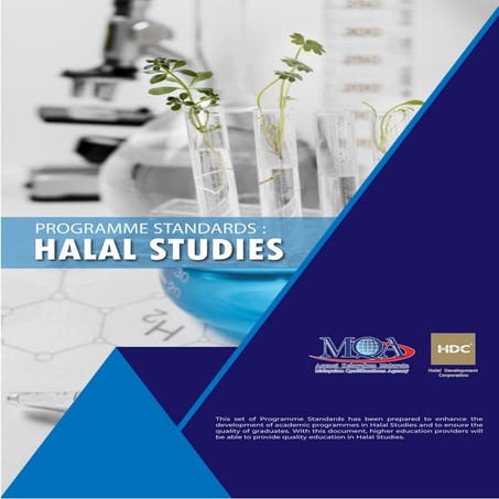 Program Education Standard for halal studies jan 2021 | PDF | Islam | Religion & Spirituality