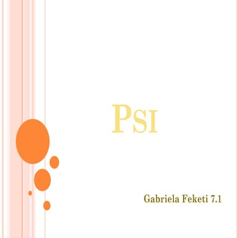 Psi | PPTX