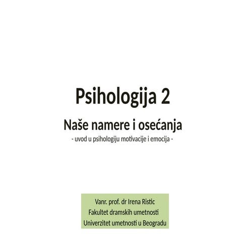 OPŠTA PSIHOLOGIJA ZA SREDNJOSKOLCE I STUDENTE PART 1.pptx