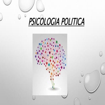 Psicologia politica: Antecedentes e Hisotoria. | PPTX