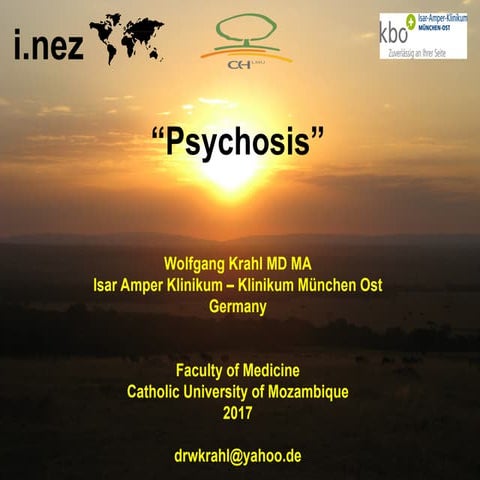 Acute and transient Psychotic Disorder | PPTX