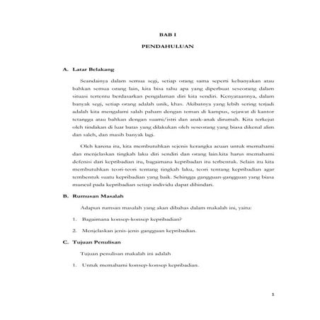 Psikologi Kepribadian Doc