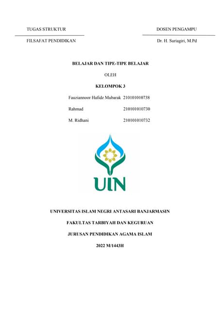 TUGASAN INDIVIDU MBE12503 | PDF