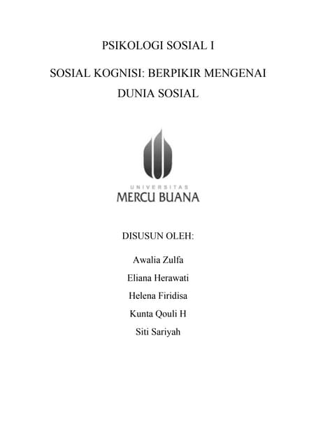 psikologi sosial - pengaruh sosial | PDF