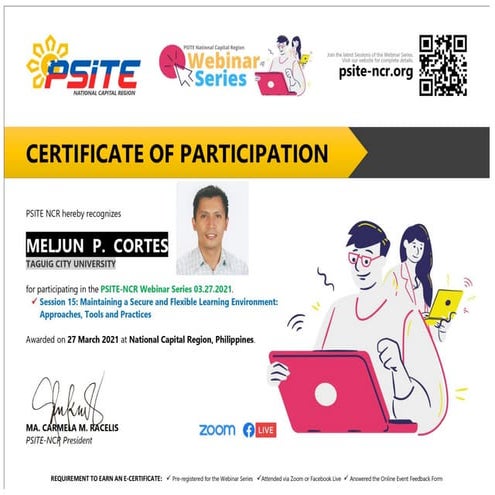 DICT CERTIFICATE Intro ARDUINO March 4 2021 | PDF