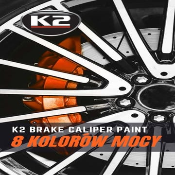 K2 BRAKE CALIPER PAINT Lakier do zaciskow i bebnow hamulcowych | PDF ...