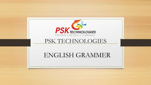 Psk Technologies 1 1pptx