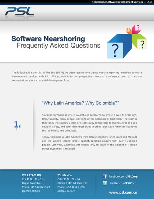 Psl software