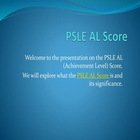 PSLE AL Score.pptx