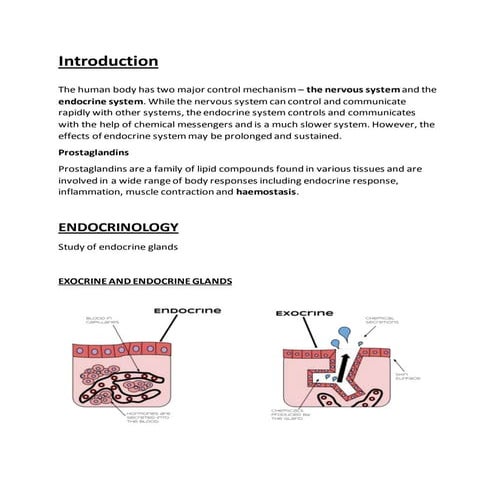 The endocrine system grade 10 quarter 3 science | PPTX