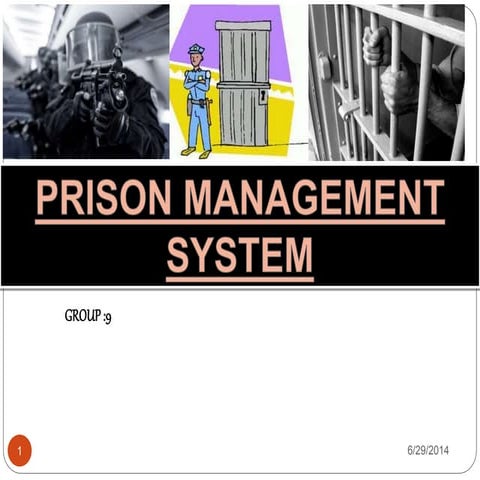 Prison management system | PPTX