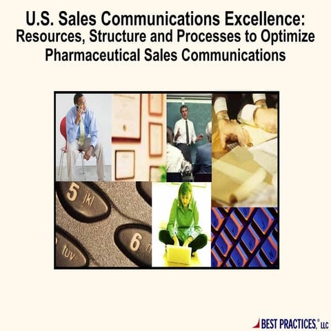 U.S. Sales Communications Excellence: Resources, Structure and ...