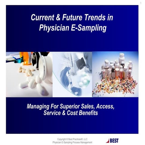 Physician E-Sampling Report Summary | PPTX