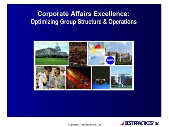 Regulatory Affairs: Department Models and Structures | PDF ...