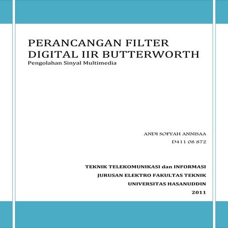 perancangan filter BPF | DOCX